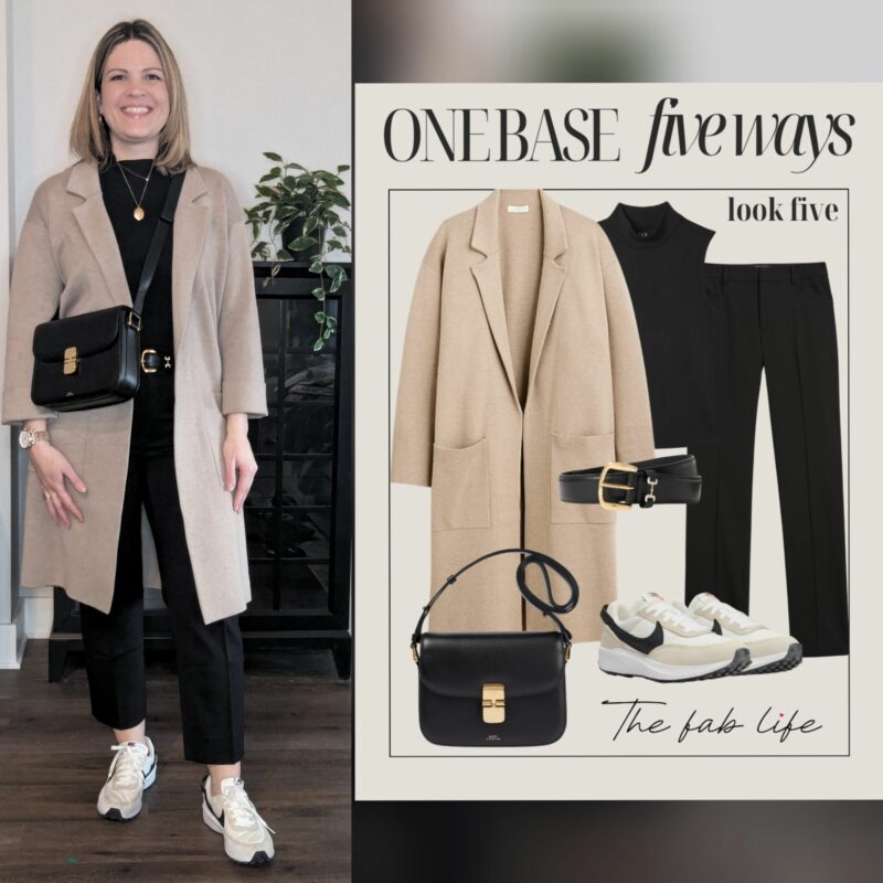 One Base, Five Outfit Styling Options - The Fab Life