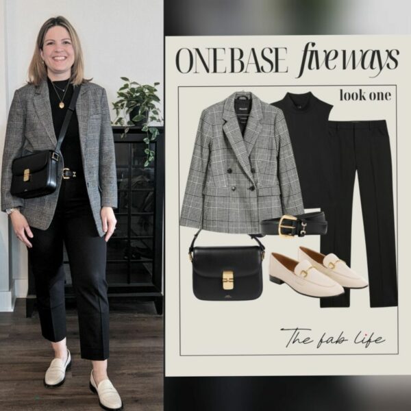 One Base, Five Outfit Styling Options - The Fab Life