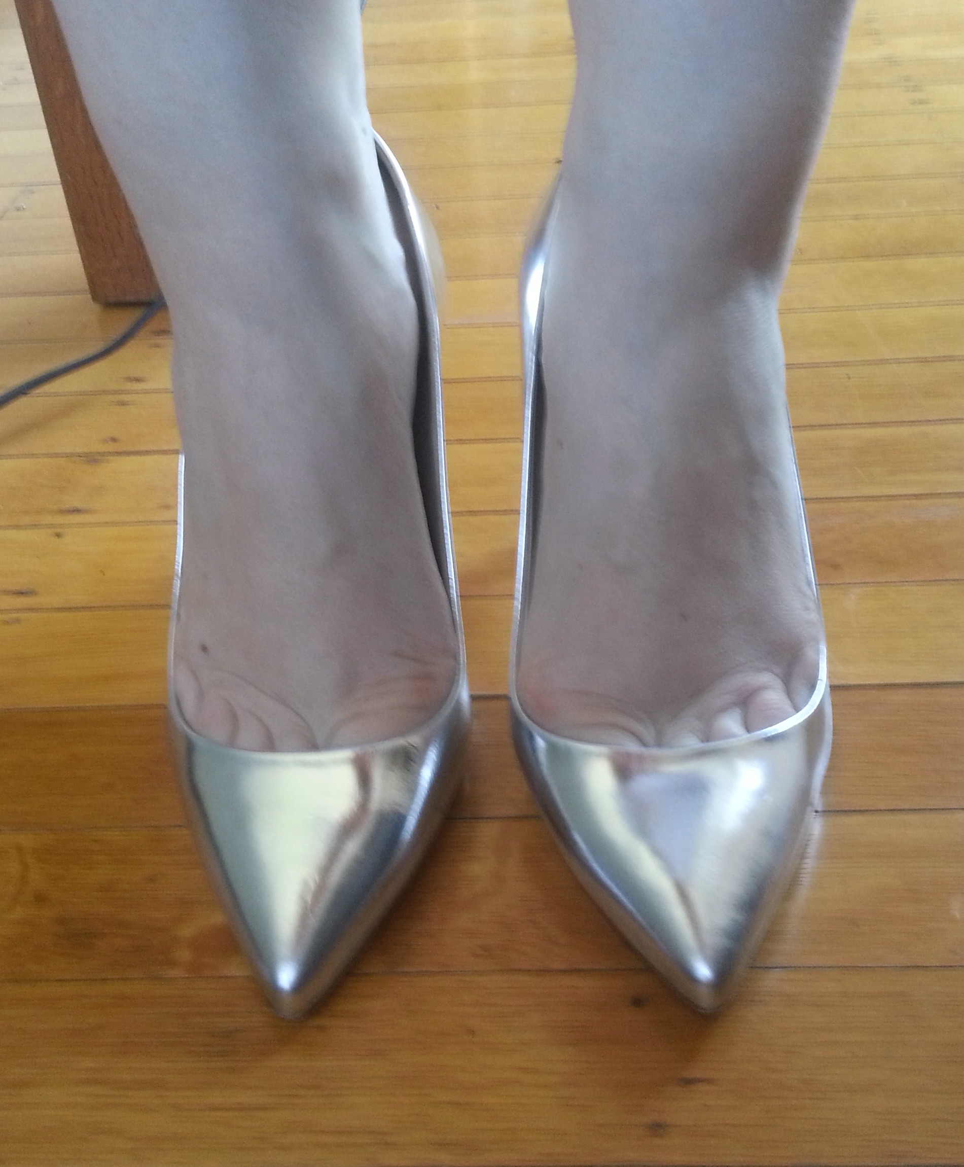 J.Crew Everly Mirror Metallic Pumps – The Fab Life
